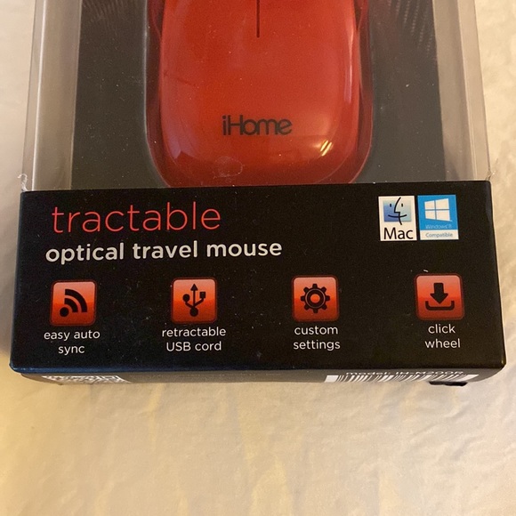 iHome | Tablets & Accessories | Ihome Tractable Optical Travel Mouse ...